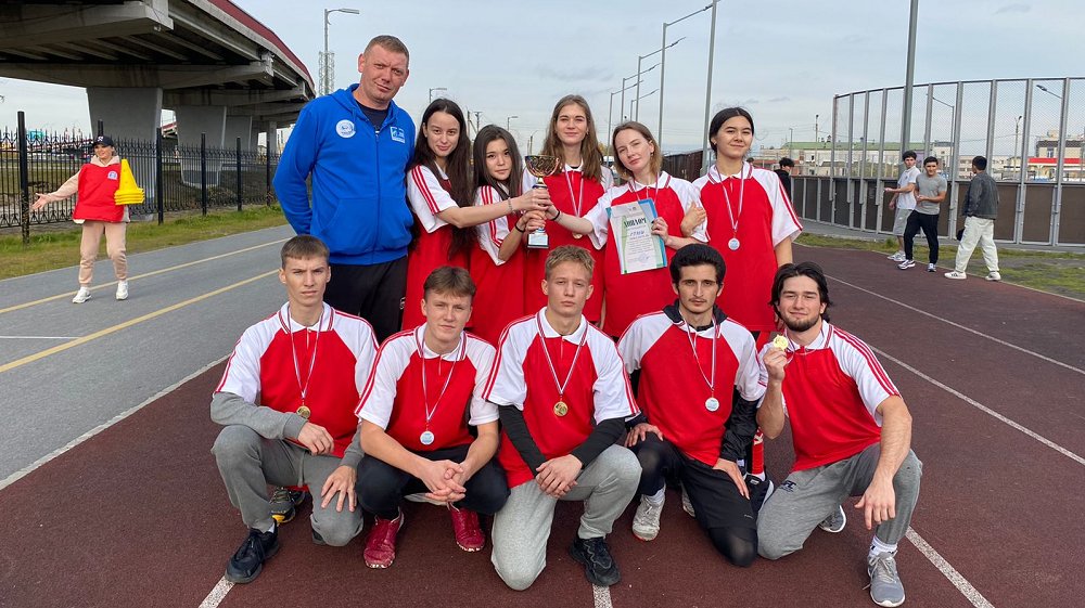 Легкоатлетическая эстафета. | ЧПОУ "Газпром техникум Новый Уренгой"